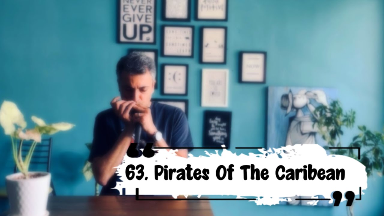 63. Pirates Of The Caribbean - Chromatic Harmonica - Elias Dejahang ...