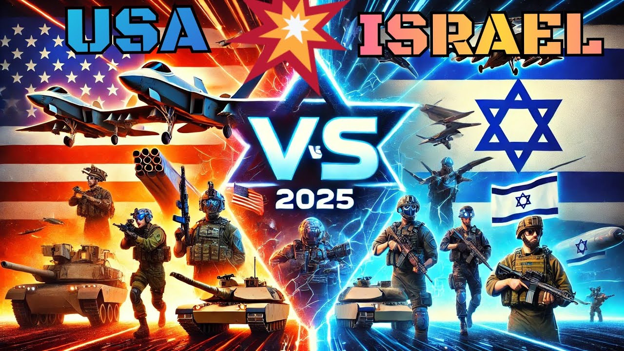USA vs ISRAEL Power Comparison 2025 || GT FACTS - YouTube