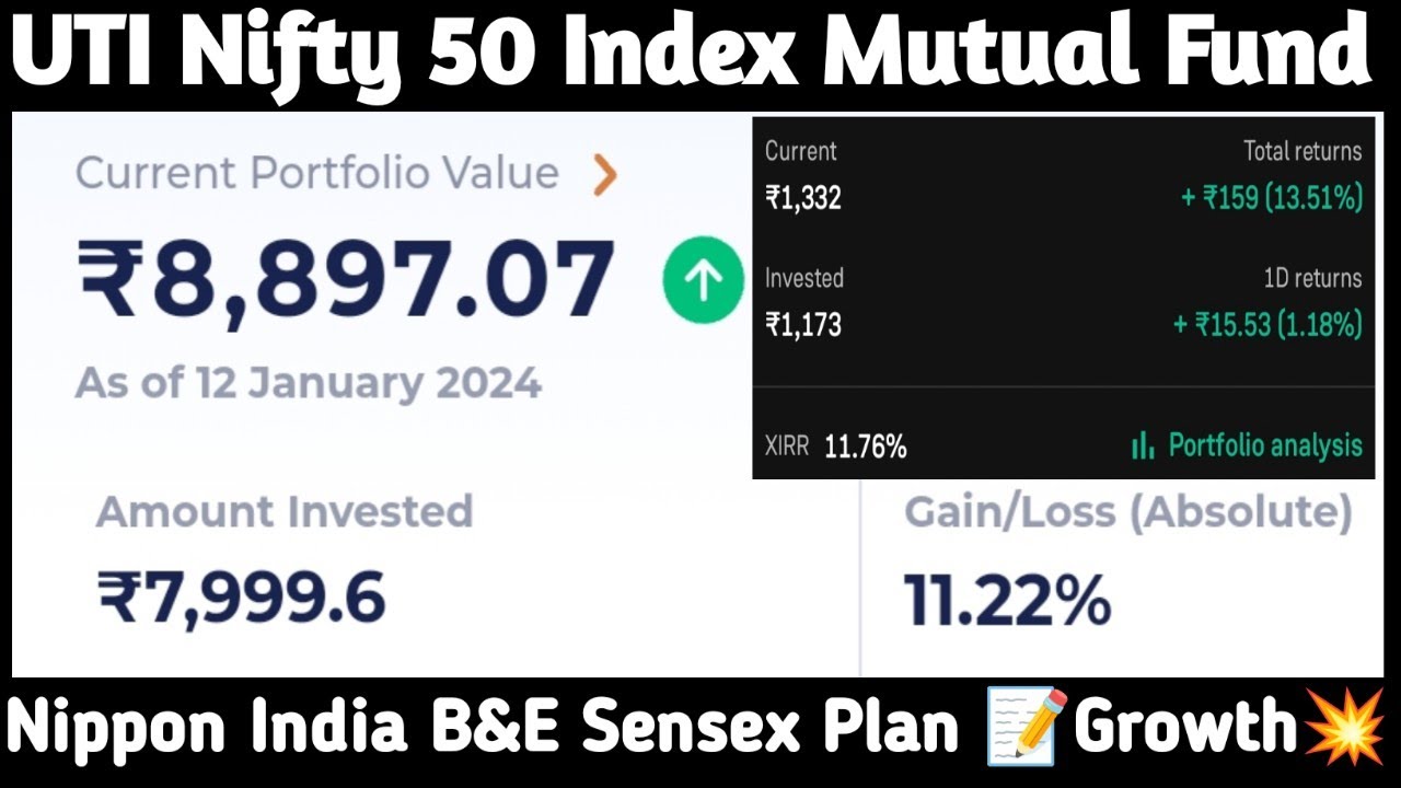 UTI Nifty 50 Index Mutual Fund Nippon India Sensex B S Mutual Fund uti-nifty-50-index-mutual-fund-nippon-india-sensex-b-s-mutual-fund