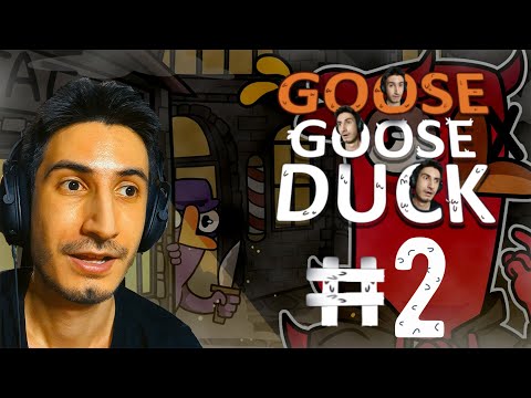 KATİL ÖRDEK HAVAYA UÇTU! (GÜLME GARANTİLİ) w/ekips | Goose Goose Duck #2
