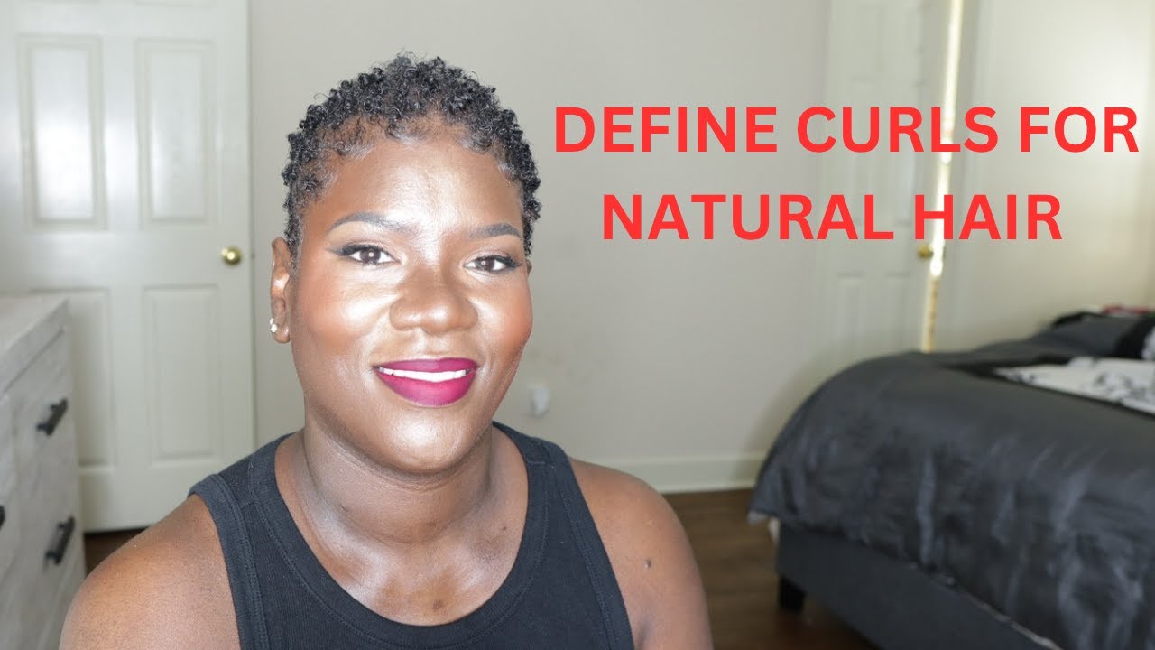HOW TO DEFINE CURLS ON NATURAL HAIR WITH ALOPECIA - YouTube
