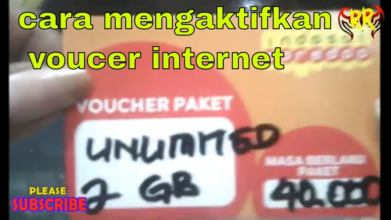 TUTORIAL CARA MENGAKTIFKAN VOUCER INTERNET UNLIMITED INDOSAT OOREDOO 2 ...
