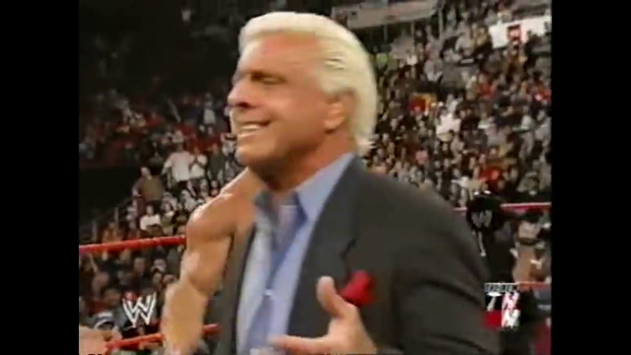 Evolution debut in WWE full Hd .. destroy scott steiner - YouTube