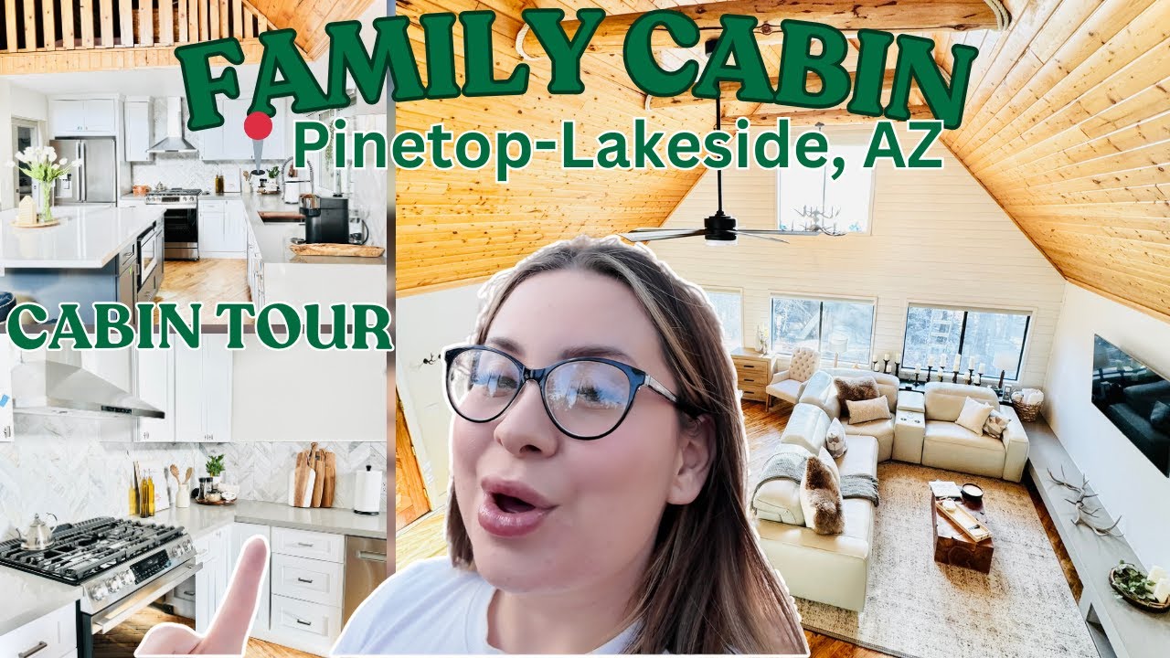 FIRST Airbnb in the family Pinetop-Lakeside, AZ || Cabin Vlog #pinetopaz #lakeside #az #cabin ...