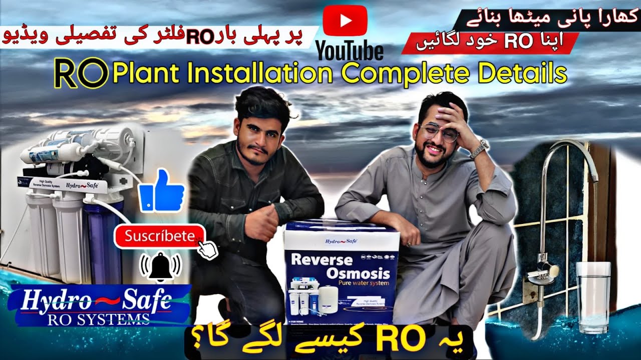 Ro plant complete installation | ro plant 6 stage complete unboxing of ...