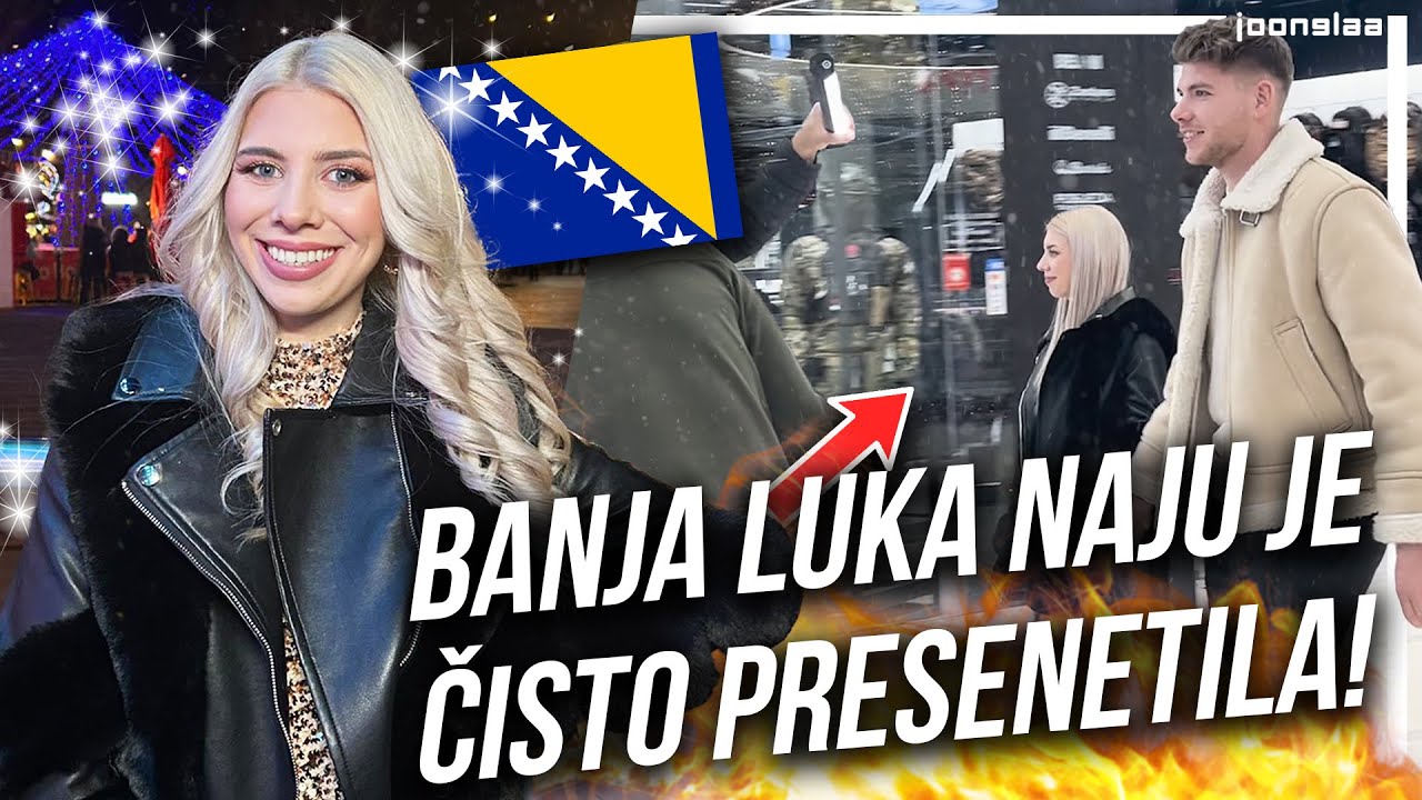 Tega nisem pričakovala na snemanju v BANJI LUKI!🎥😲 l Ema Jagrič - YouTube