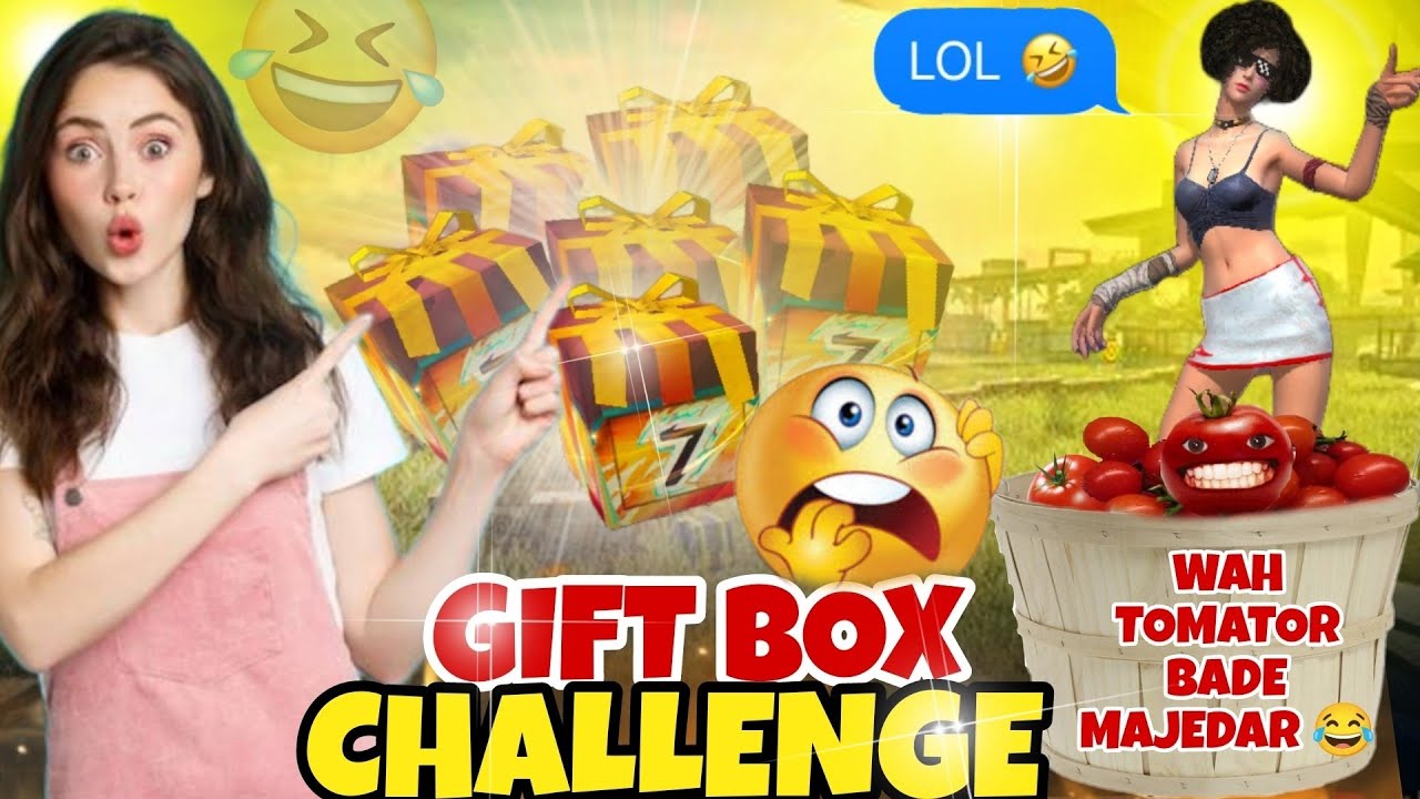 DANGEROUS🤯 ONLY GIFT BOX CHALLENGE 🔥 #fffunnycommentary #viral - YouTube