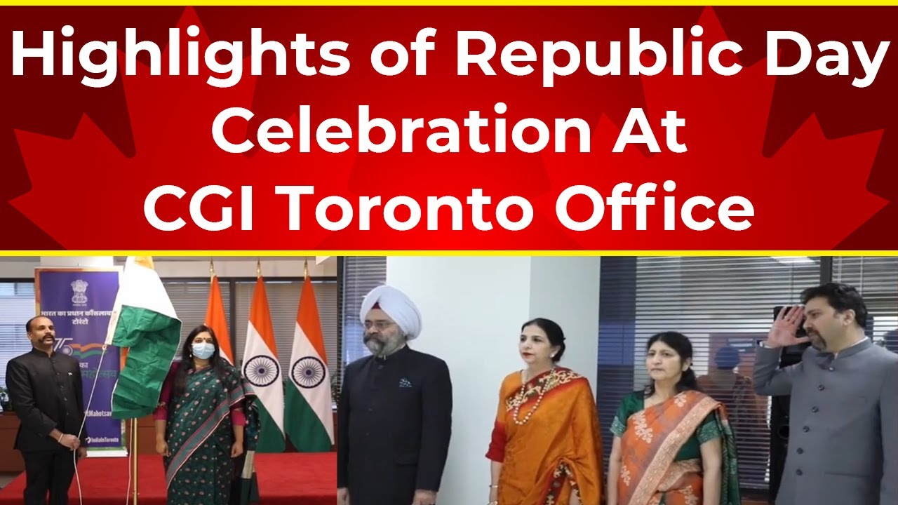 Highlights of Republic Day Celebration At CGI Toronto Office | Parvasi ...