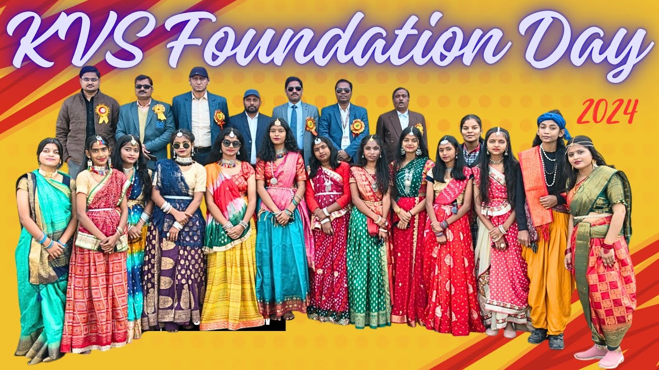 KVS Foundation Day Celebration 2024 || PM SHRI KV CHOPAN - YouTube