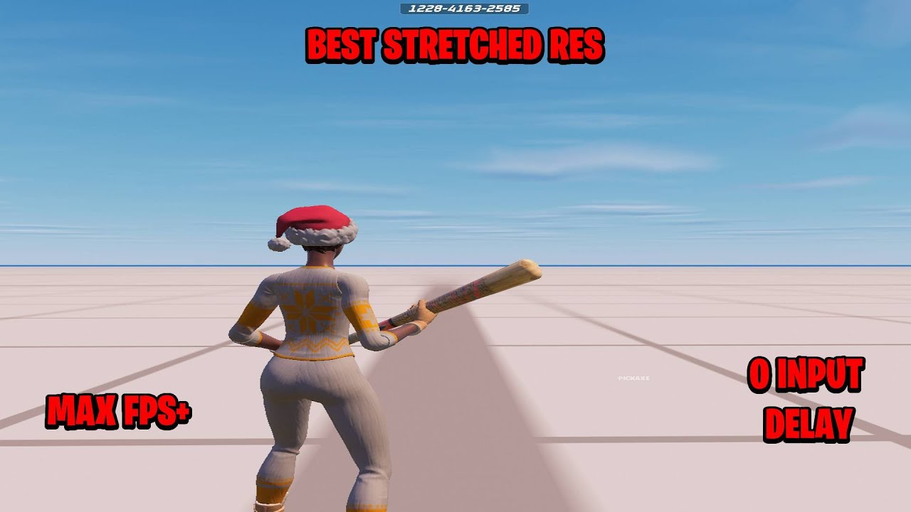The (BEST) Stretched Resolutions for Fortnite Chapter 6! How To Get A ...