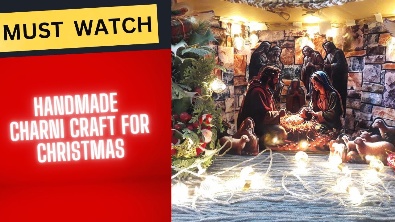 Handmade charni for Christmas 2024 | easy way ti make charni at home ...