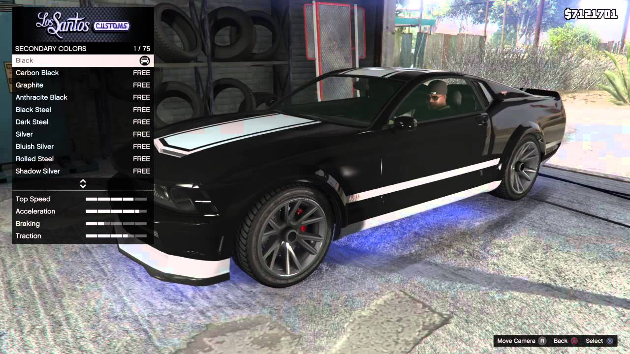 GTA V Dominator Customization - YouTube
