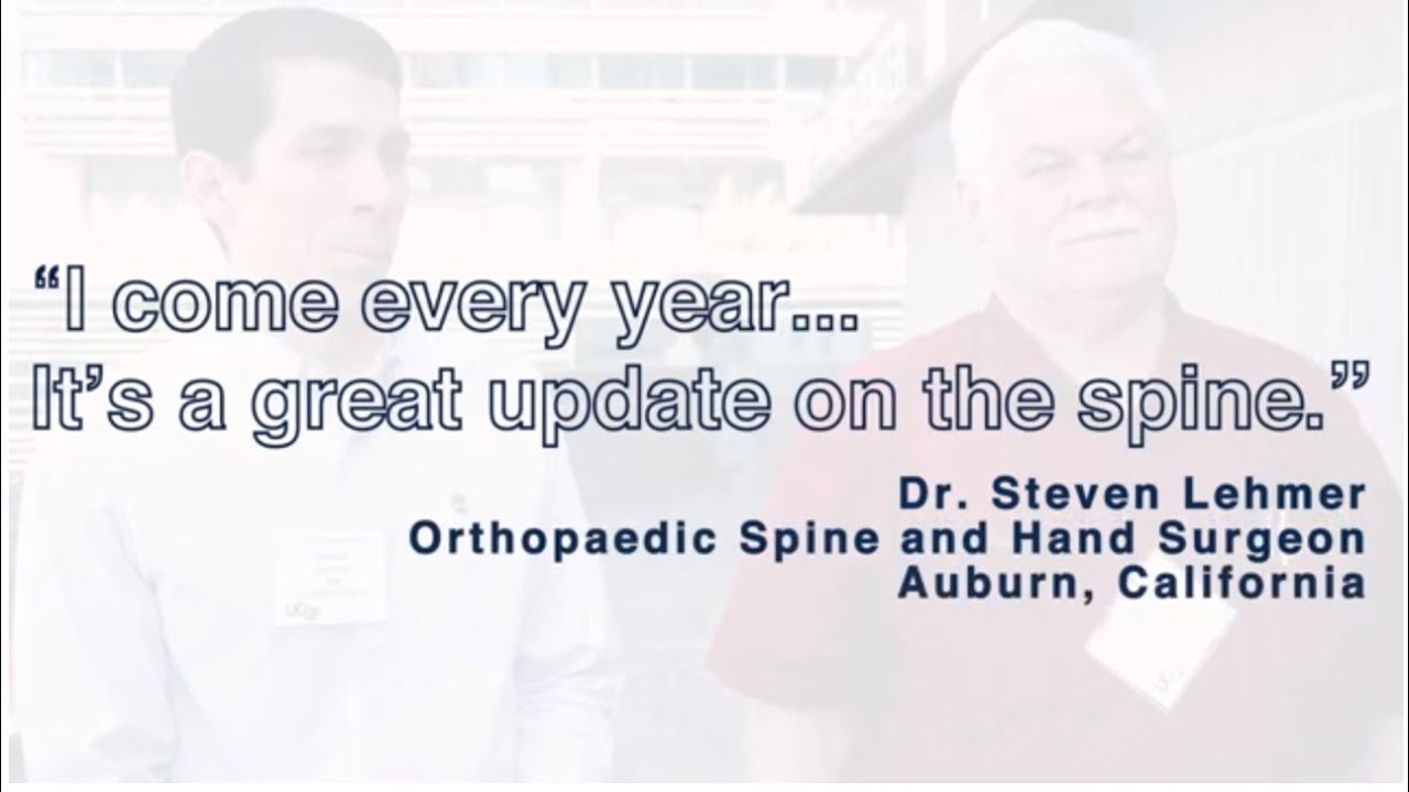 17th Annual UCSF Spine Symposium | June 16 - 17, 2023 | San Francisco ...