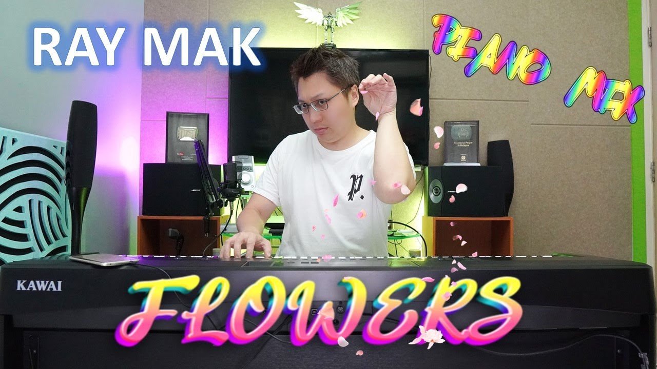 Miley Cyrus 'Flowers' - Ray Mak Piano Mix - YouTube