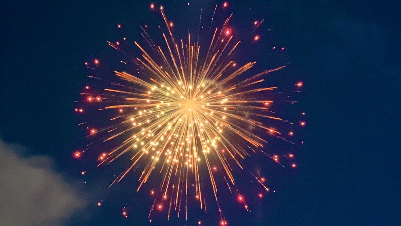 Beautiful 10 Inch Firework Shell - YouTube