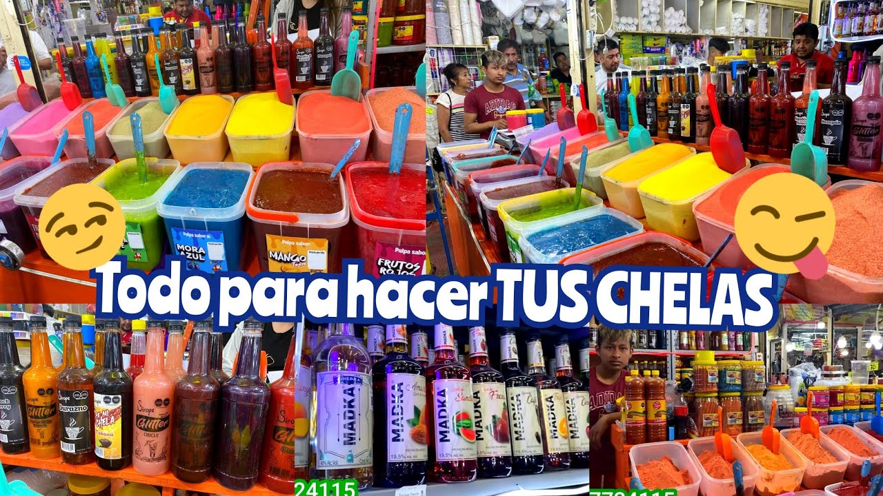 Merced 😋 Todo para hacer TUS CHELAS 🤫 Insumos para MICHELASDAS A ...