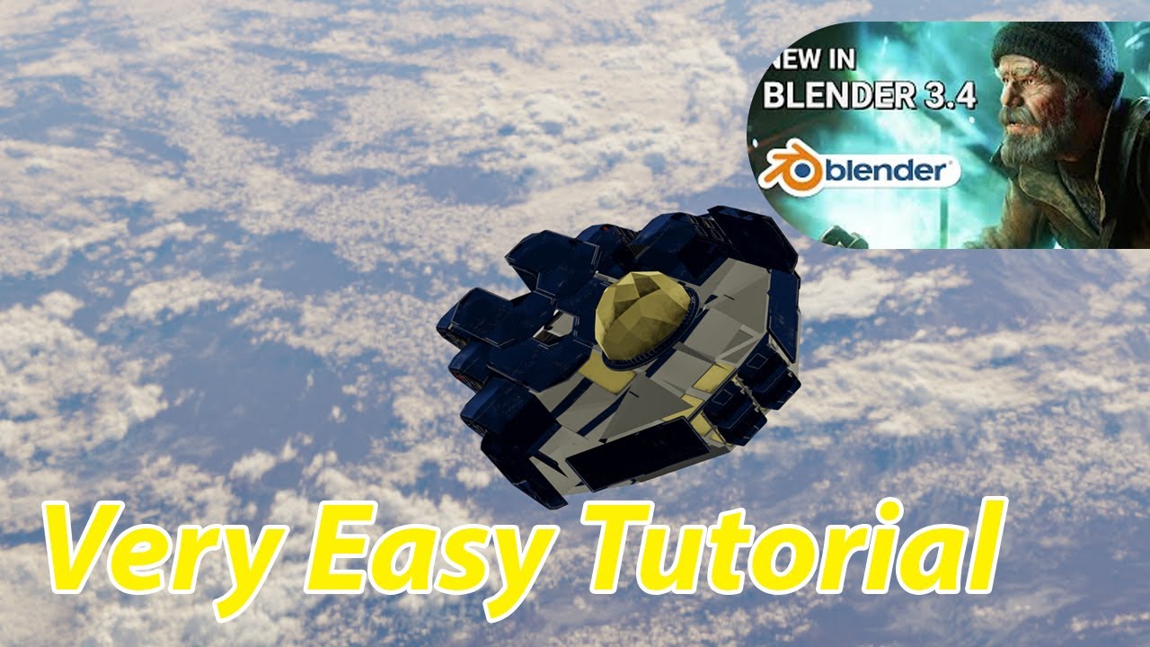 Create Easy Realistic Scene In Blender 3.4 - YouTube