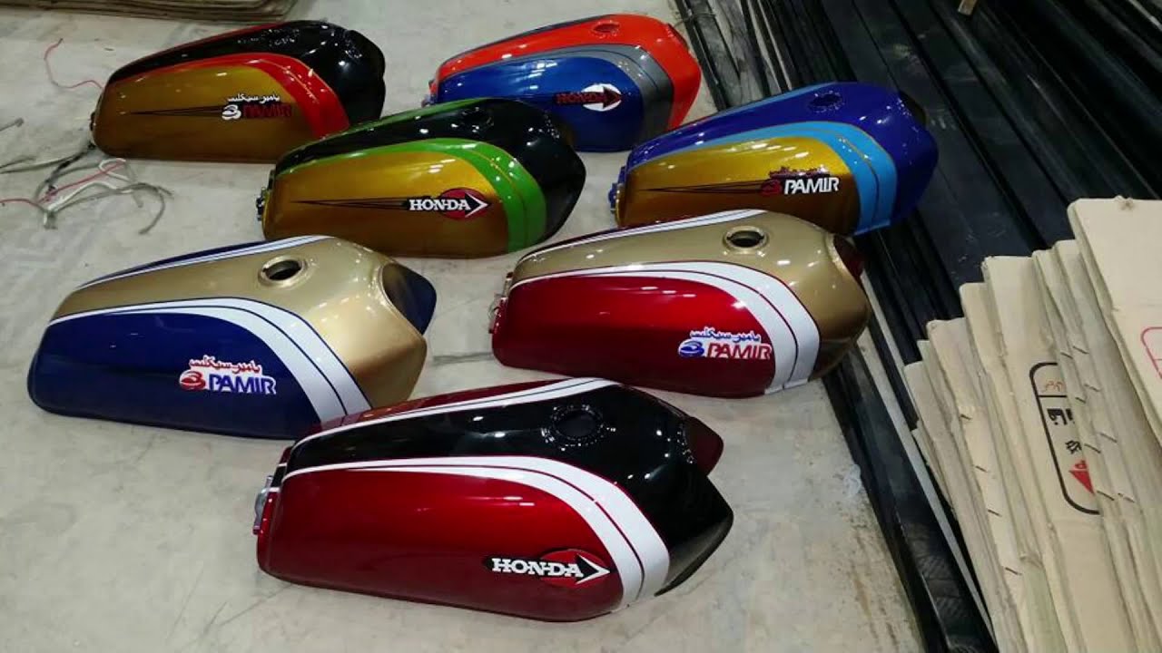 Motorcycles | Honda CG 125 | CD-70 Stylish Tanki - YouTube