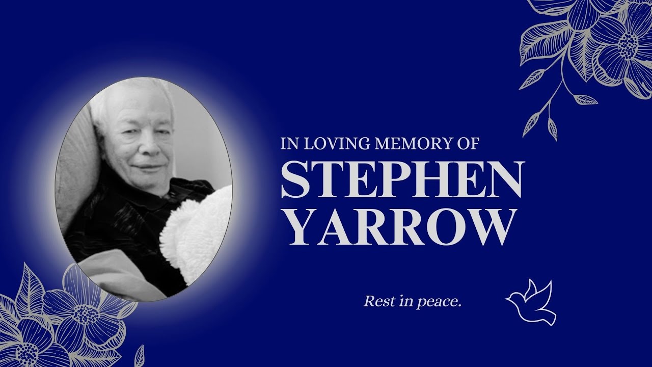 Stephen Yarrow - Funeral Service - YouTube