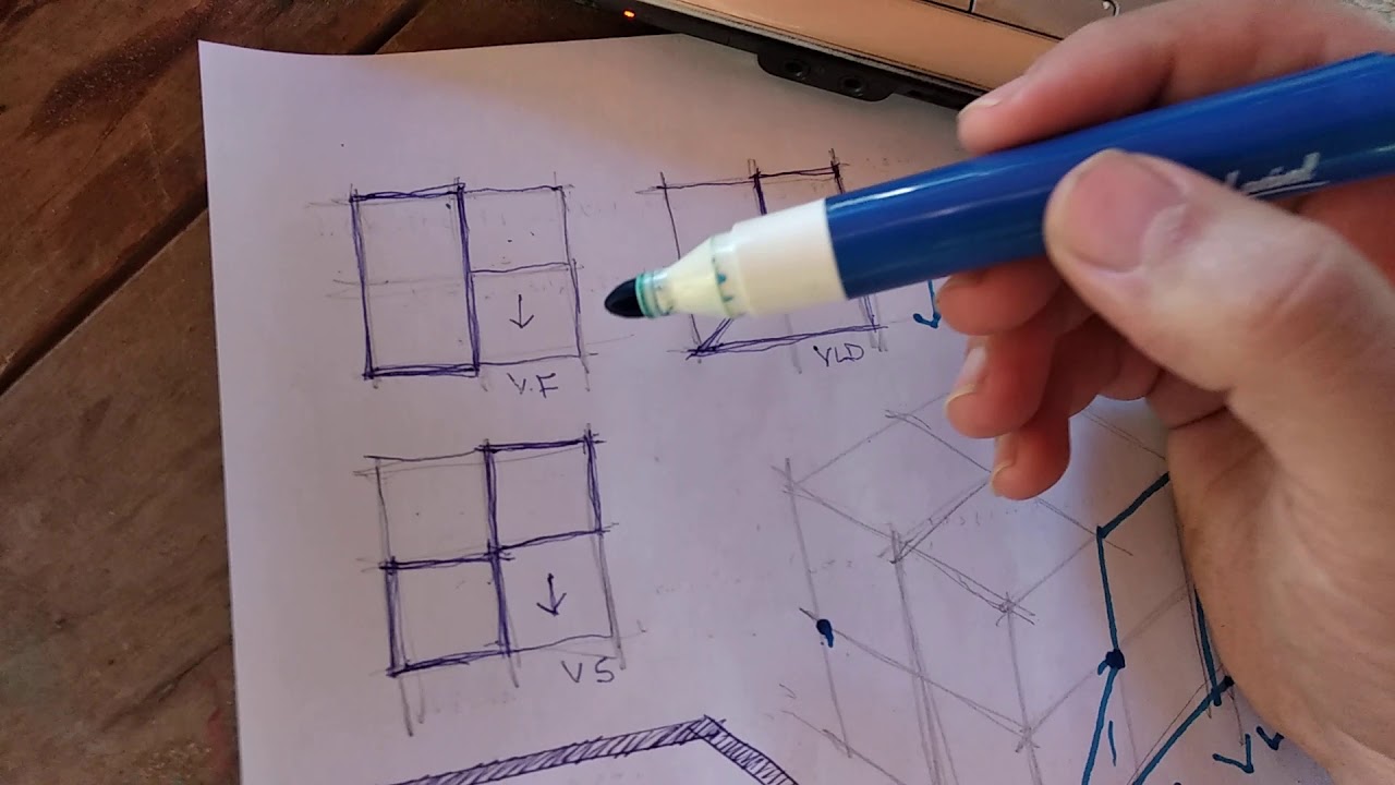 Axonometría 4. Ejercicio en axonometría isométrica - YouTube