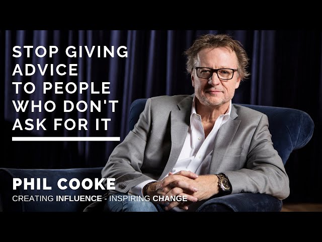 Giving Advice To People