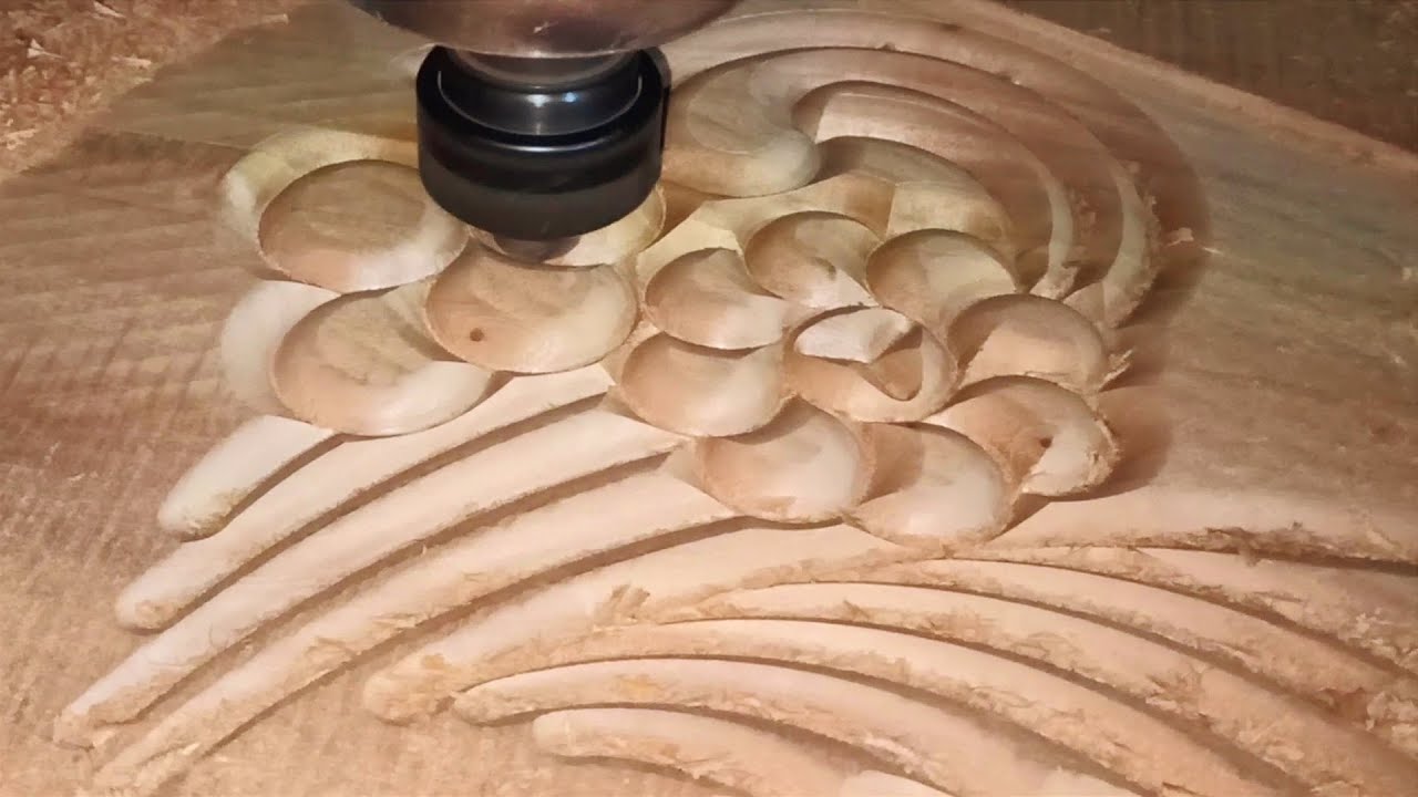 How To Design Modern Wood Furniture With A CNC Router - YouTube