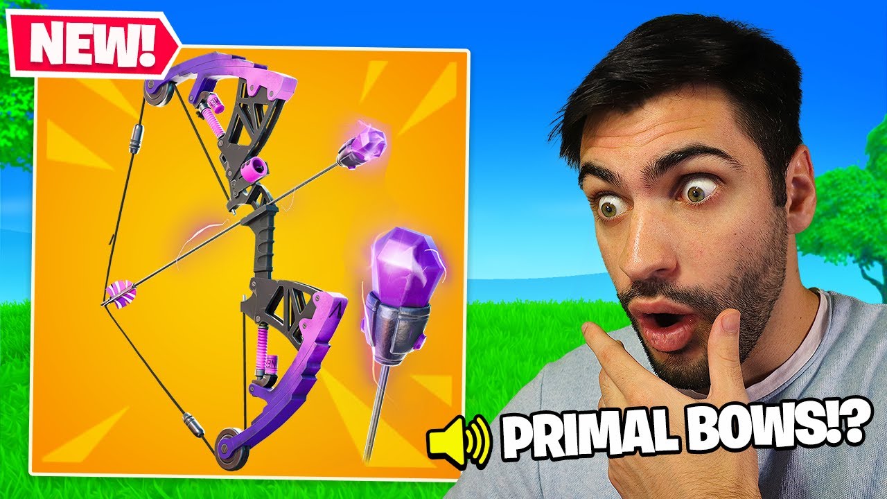 MYTHIC PRIMAL BOWS Update Coming SOON! (Fortnite Chapter 3) - YouTube