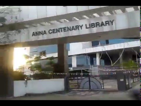 Anna Centenary Library Front View l Largest Libraries in Asia l Chennai ...