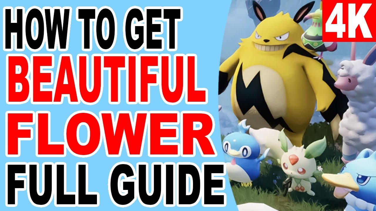 How to Get Beautiful Flower Location - Palworld - YouTube