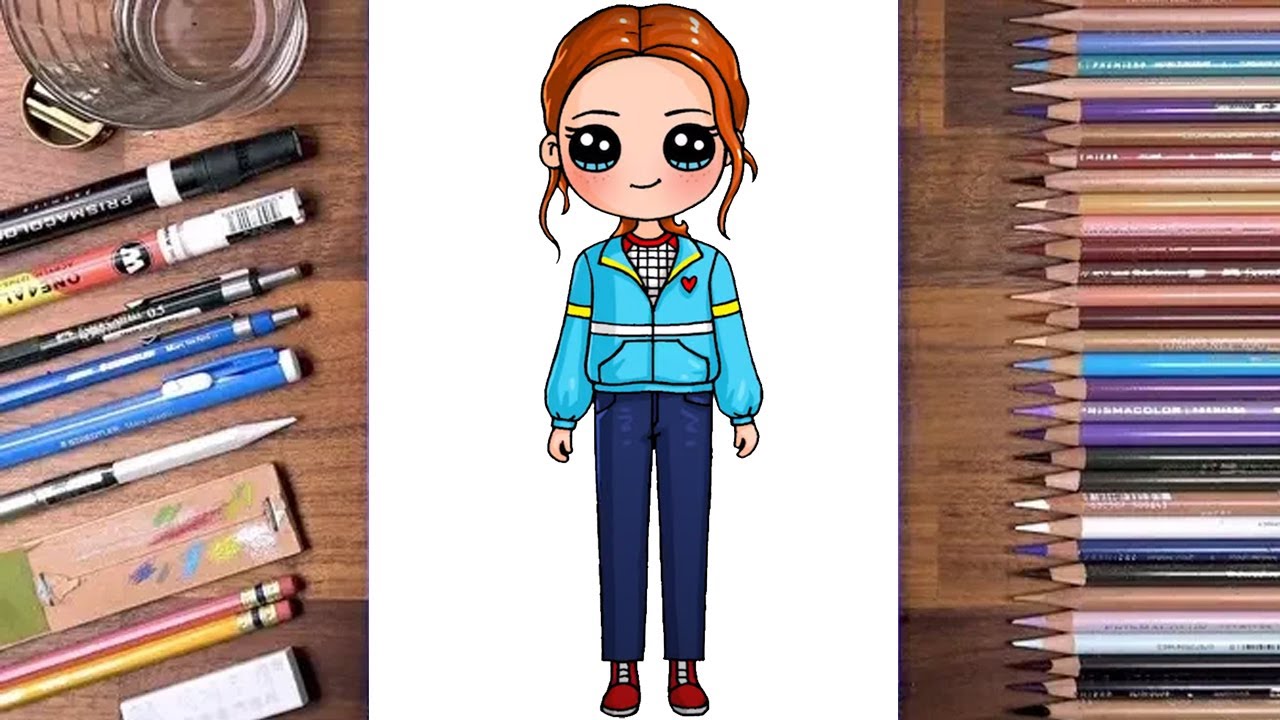 How to Draw Max | Stranger Things 4 - YouTube