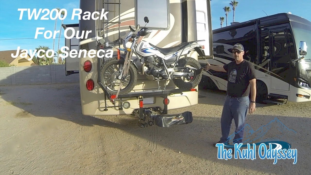 TW200 Rack for Jayco Seneca - YouTube