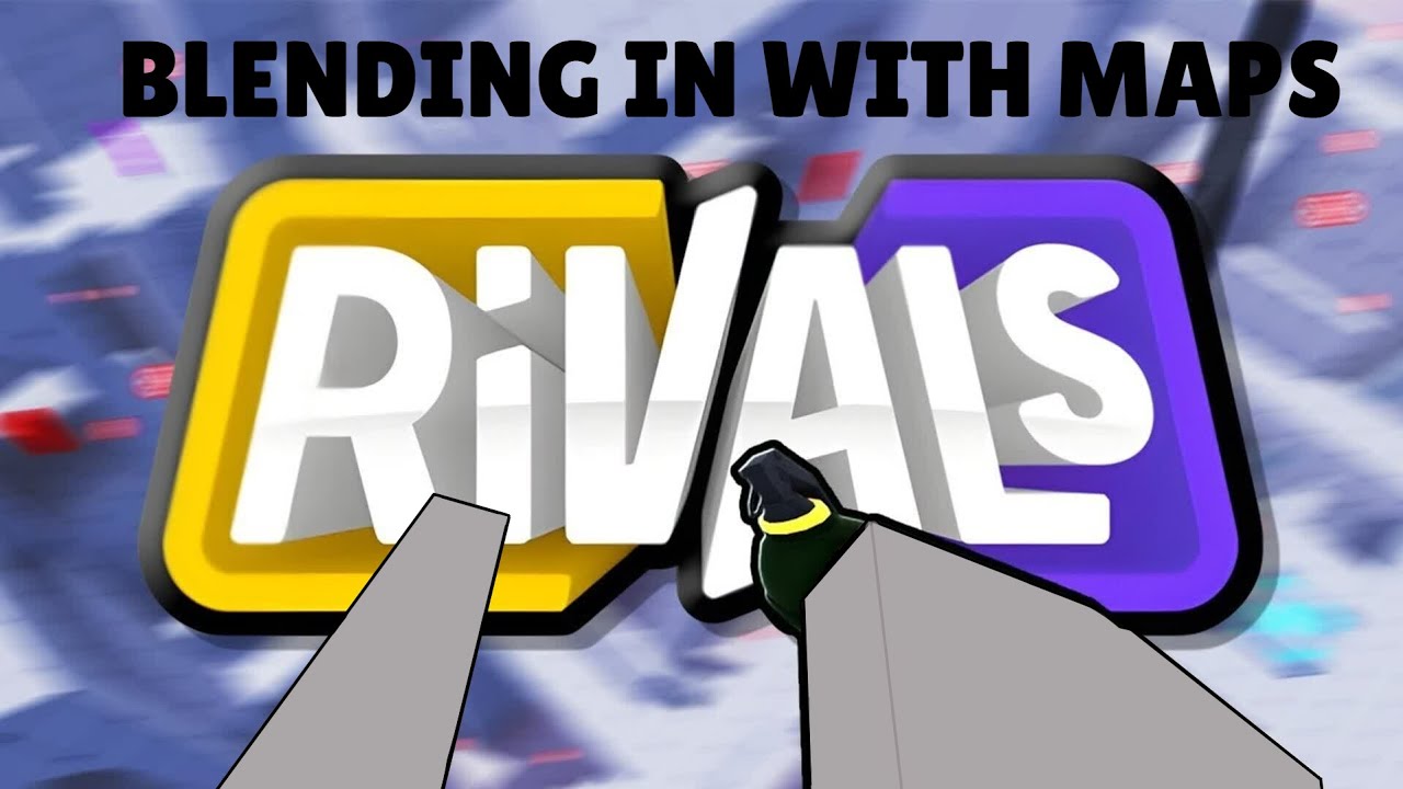 Trying to blend in with the maps. (ROBLOX RIVALS) - YouTube