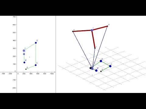 Geogebra:Tracing 2d curve by Delta robot [TUTORIAL] - YouTube