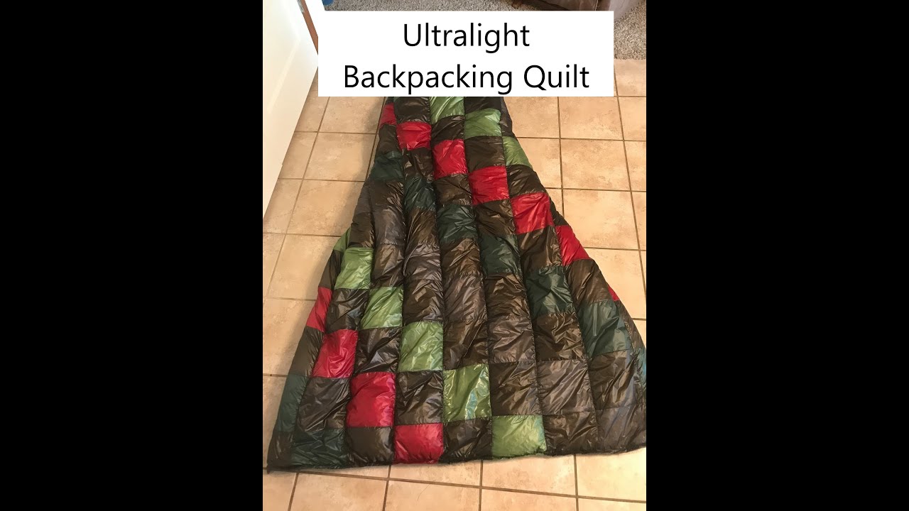 DIY Backpacking Quilt Part 1: Planning and Design - YouTube