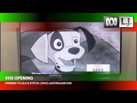 Opening to Lilo & Stitch (2003) Australian VHS - YouTube