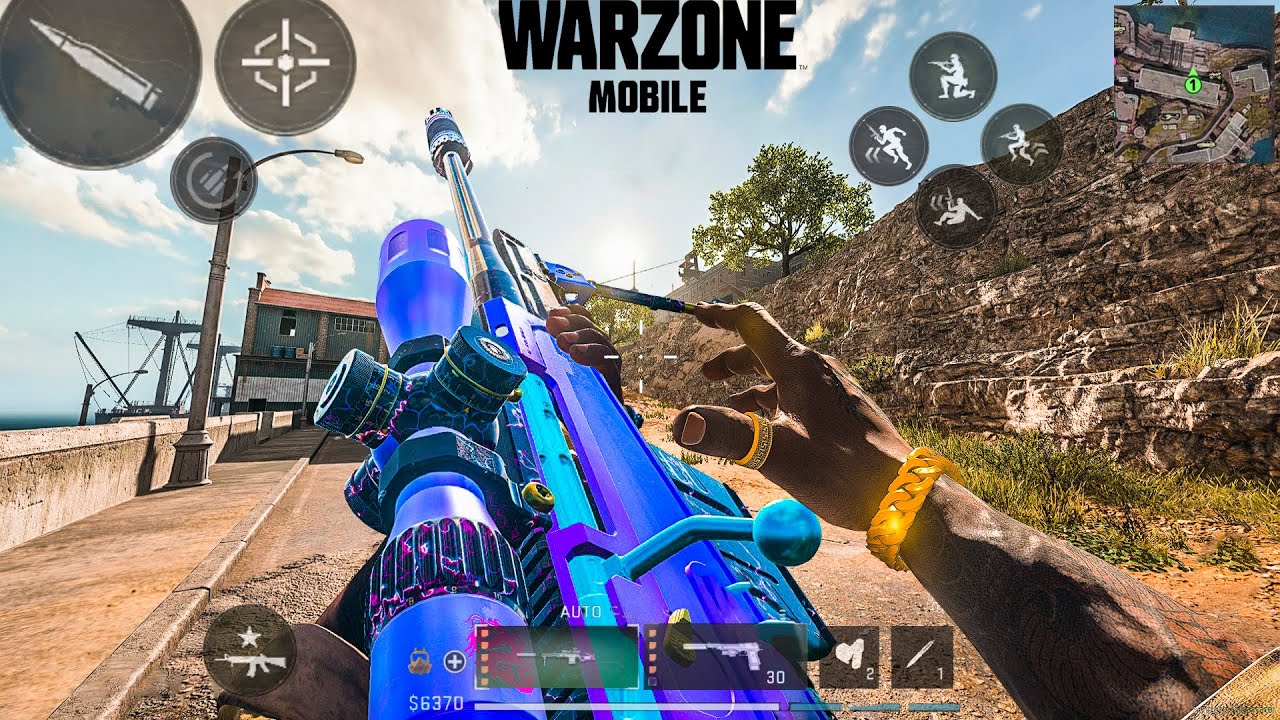 120FPS ANDROID WARZONE MOBILE GAMEPLAY - YouTube