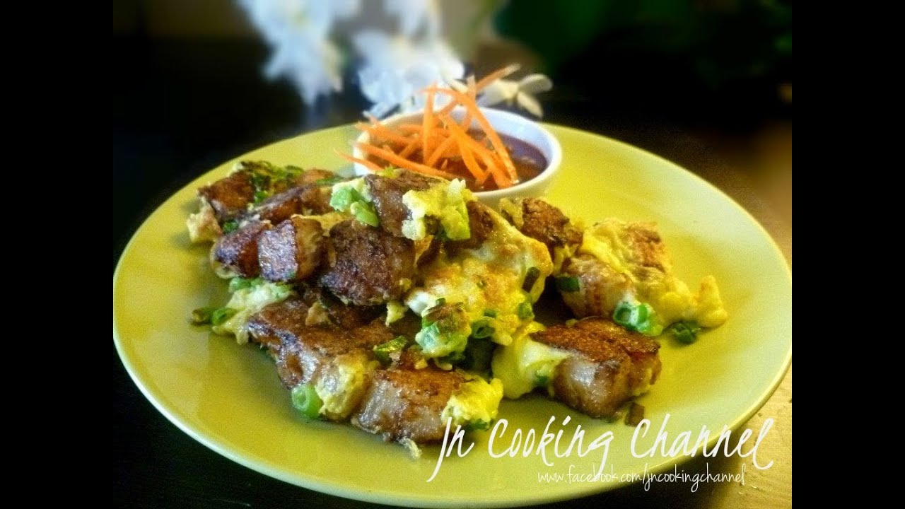Jn Fried Rice Flour Cubes with Eggs Bot Chien Trung (EXCLUSIVE) - YouTube
