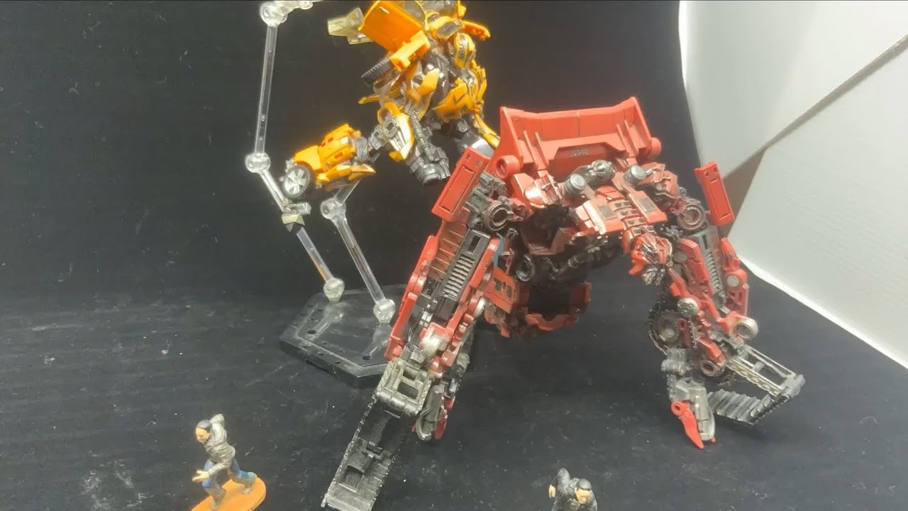 Transformers Stop Motion - Bumblebee vs. Rampage | Studio Series | ROTF ...