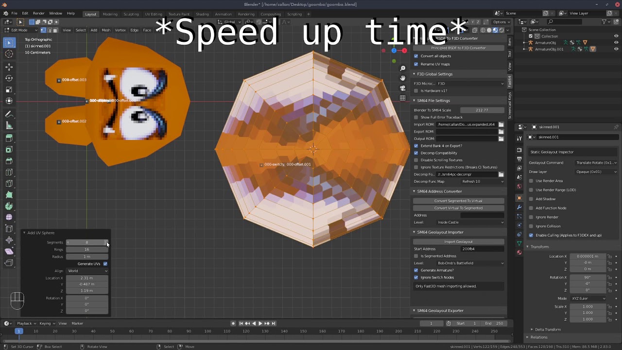 SM64(PC) Decomp: Mesh Overrides - YouTube