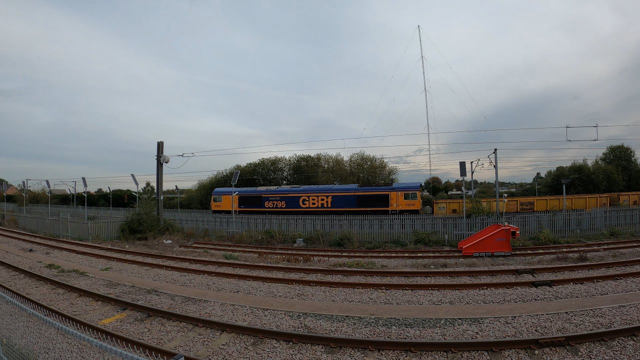 GB Railfreight 66795 - Bescot LDC - YouTube