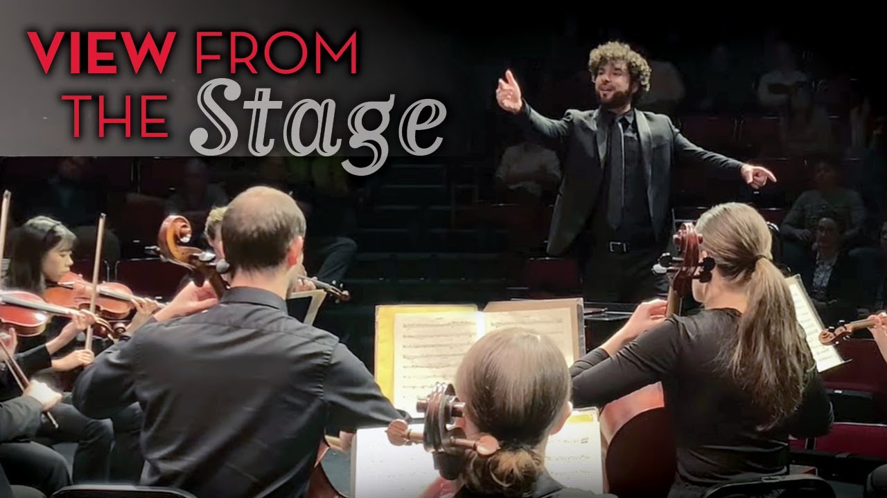 View from the stage: Student conductor leads CCM Philharmonia in ...