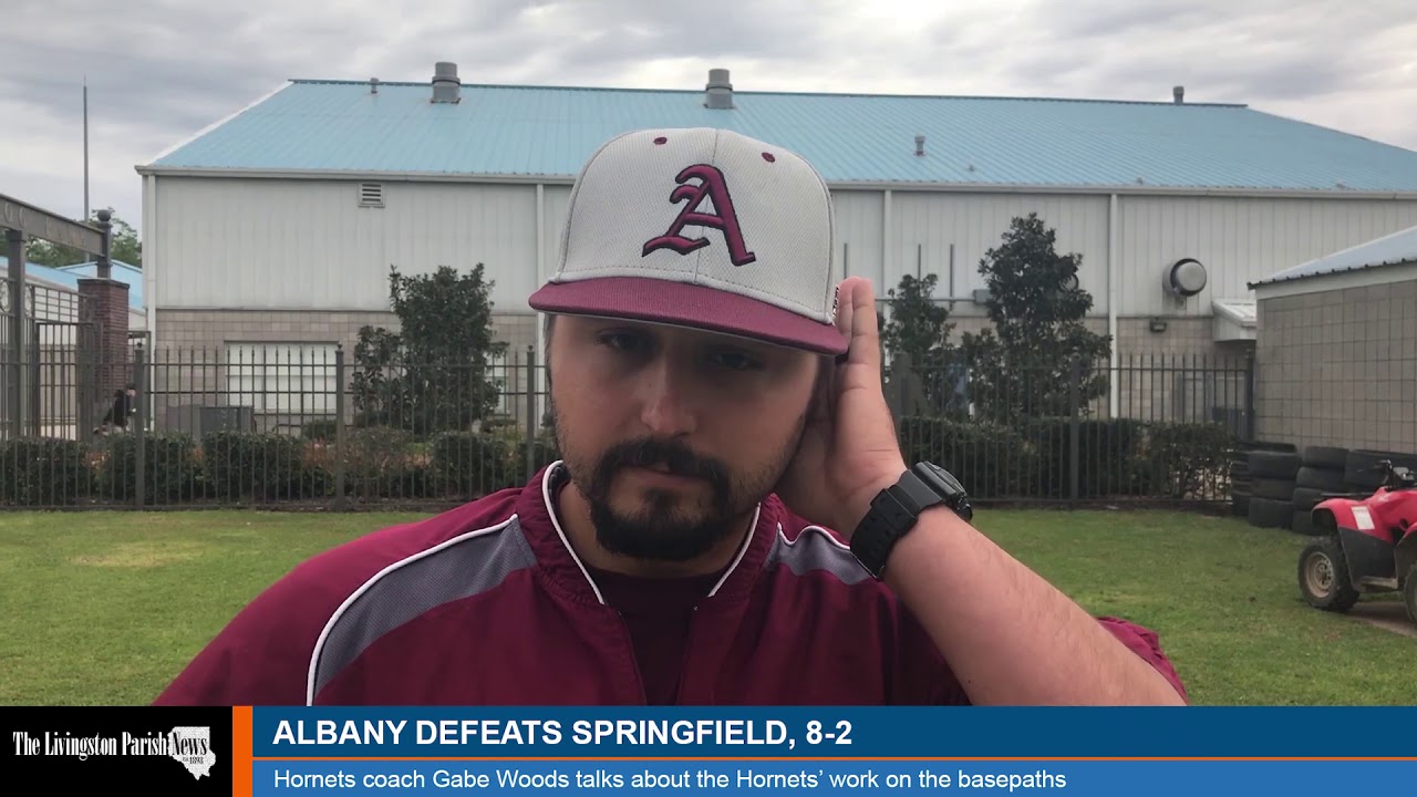 Albany baseball coach Gabe Woods - YouTube