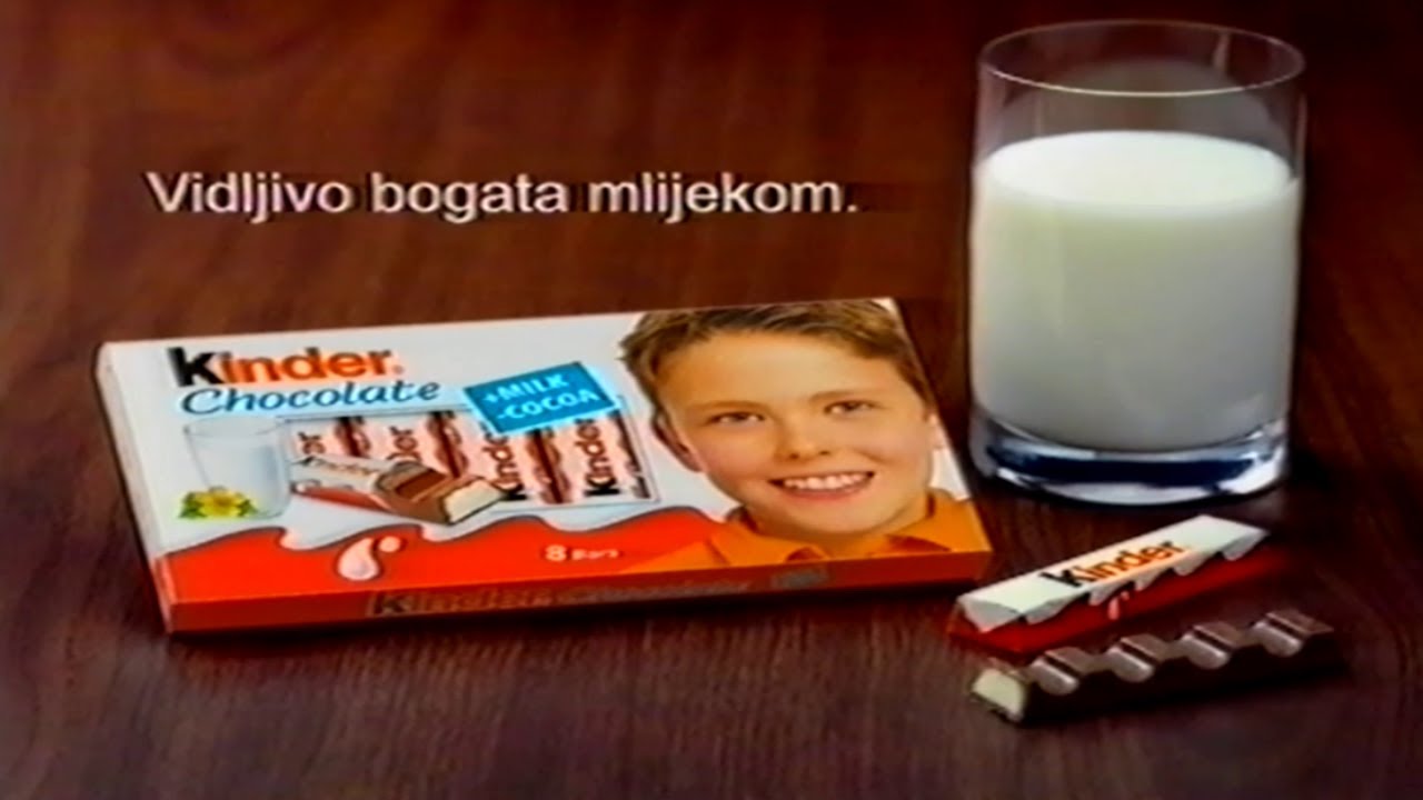 TV reklama - Kinder čokolada (2008) - YouTube