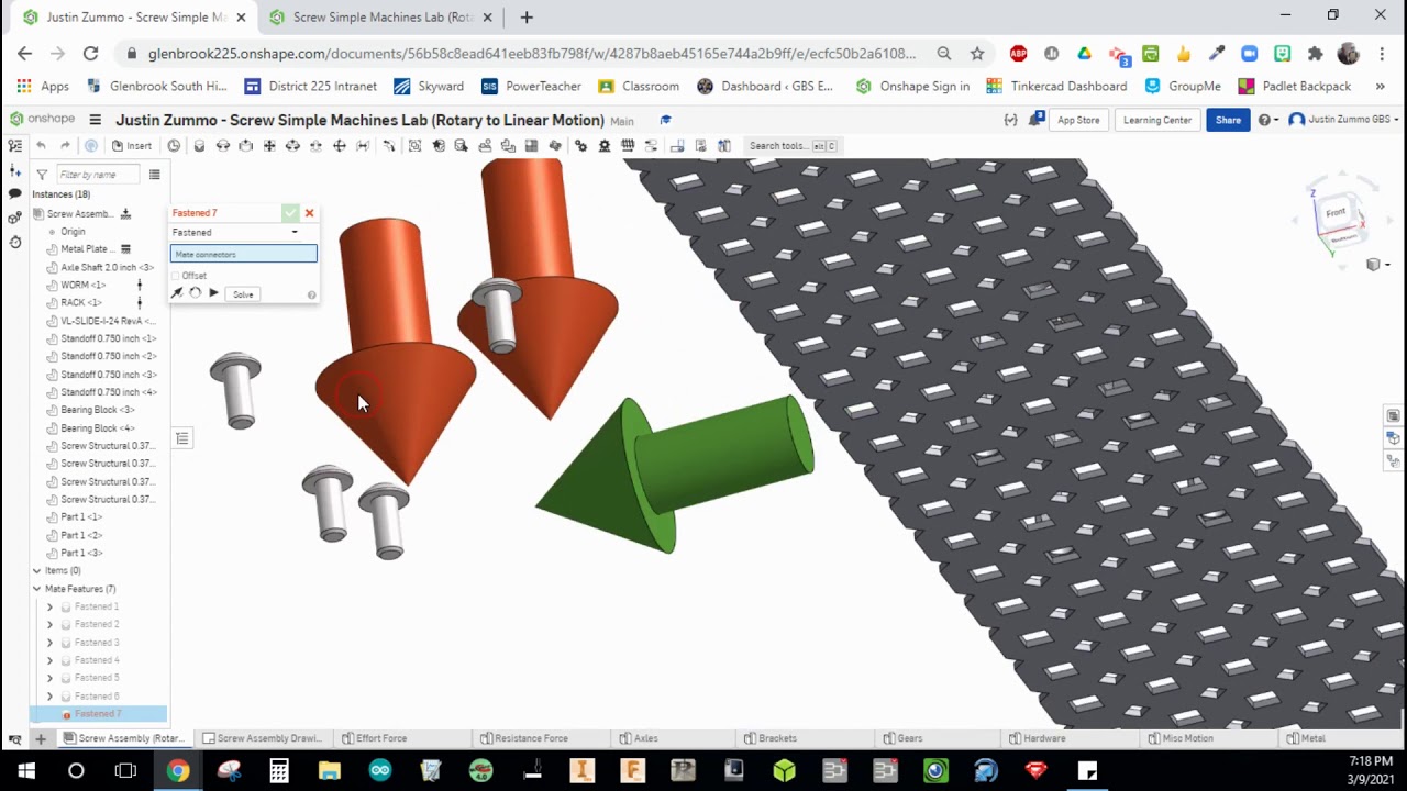 Screw Simple Machines Lab Demo Video - YouTube