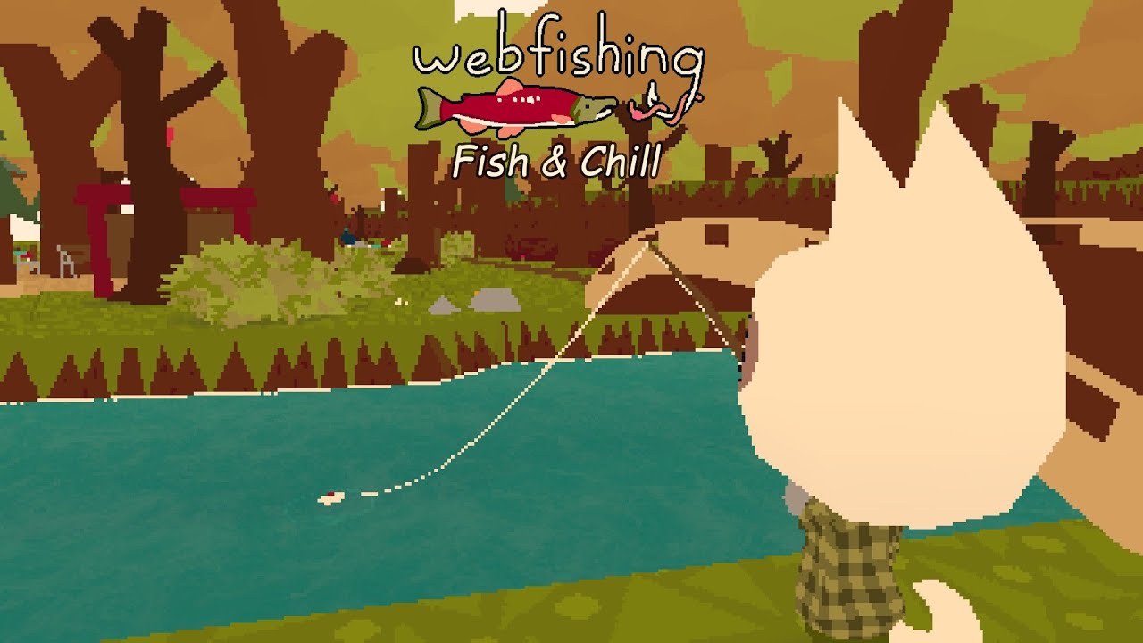 Relaxing Webfishing gameplay | Atmospheric +car talking noises - YouTube