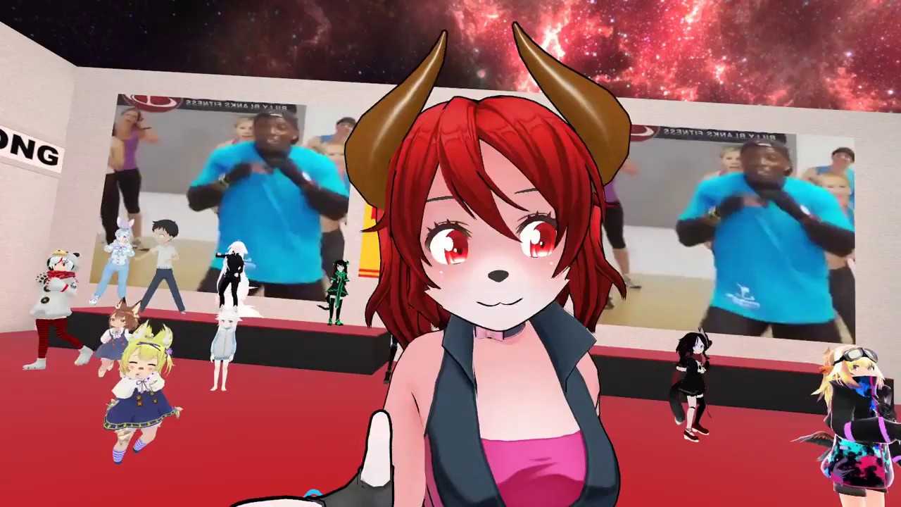 Vrchat workout with lahyx - YouTube