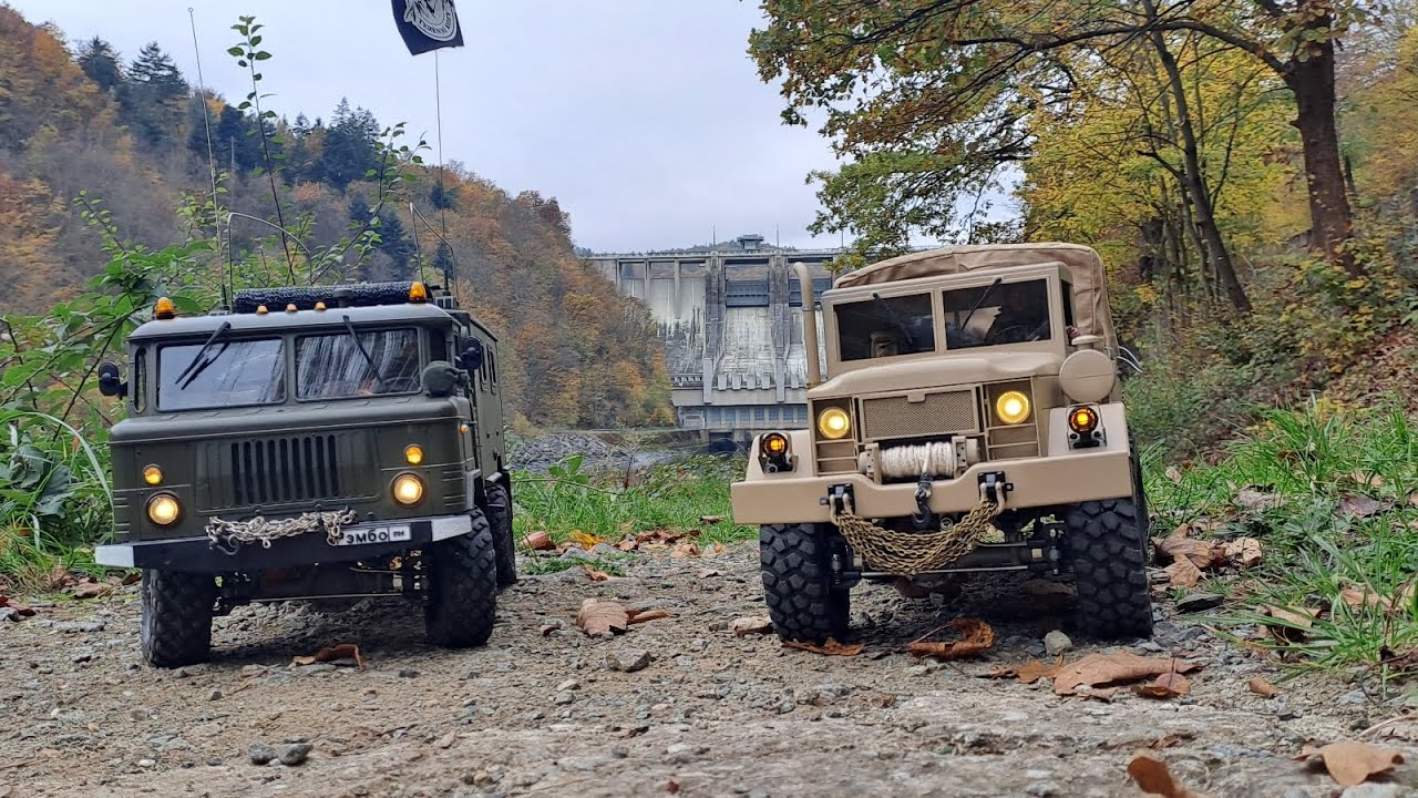 Rc expedition military ČR - Rc expedice terénní kozy - expedice Slapy 27.10.24 - YouTube