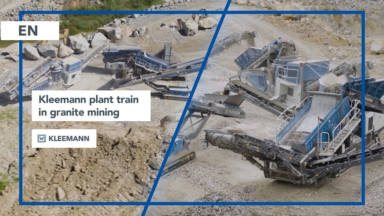 Mobile Kleemann plant train: Powerful and efficient in granite ...