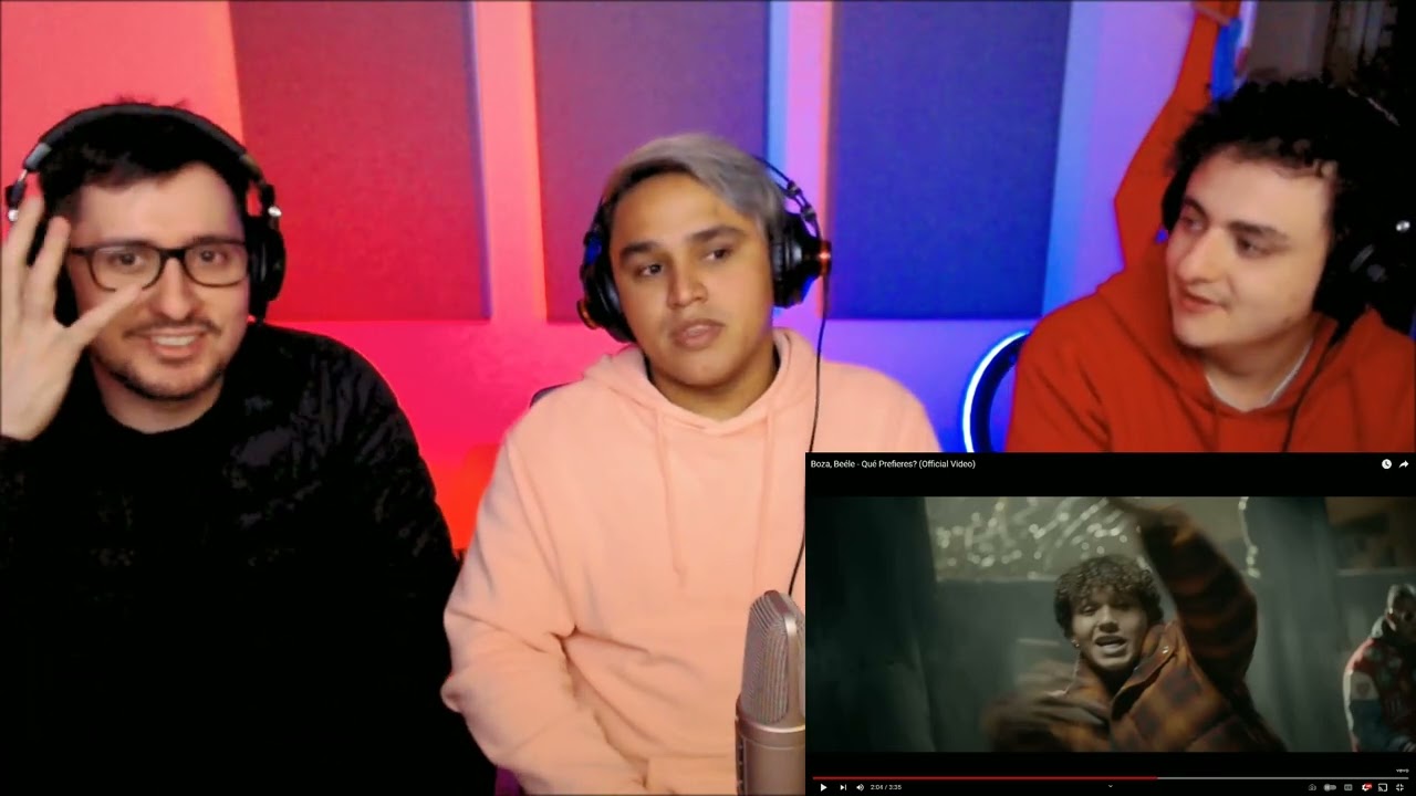 [Reacción] Boza, Beéle - Qué Prefieres? (Official Video) | ANYMAL LIVE ...