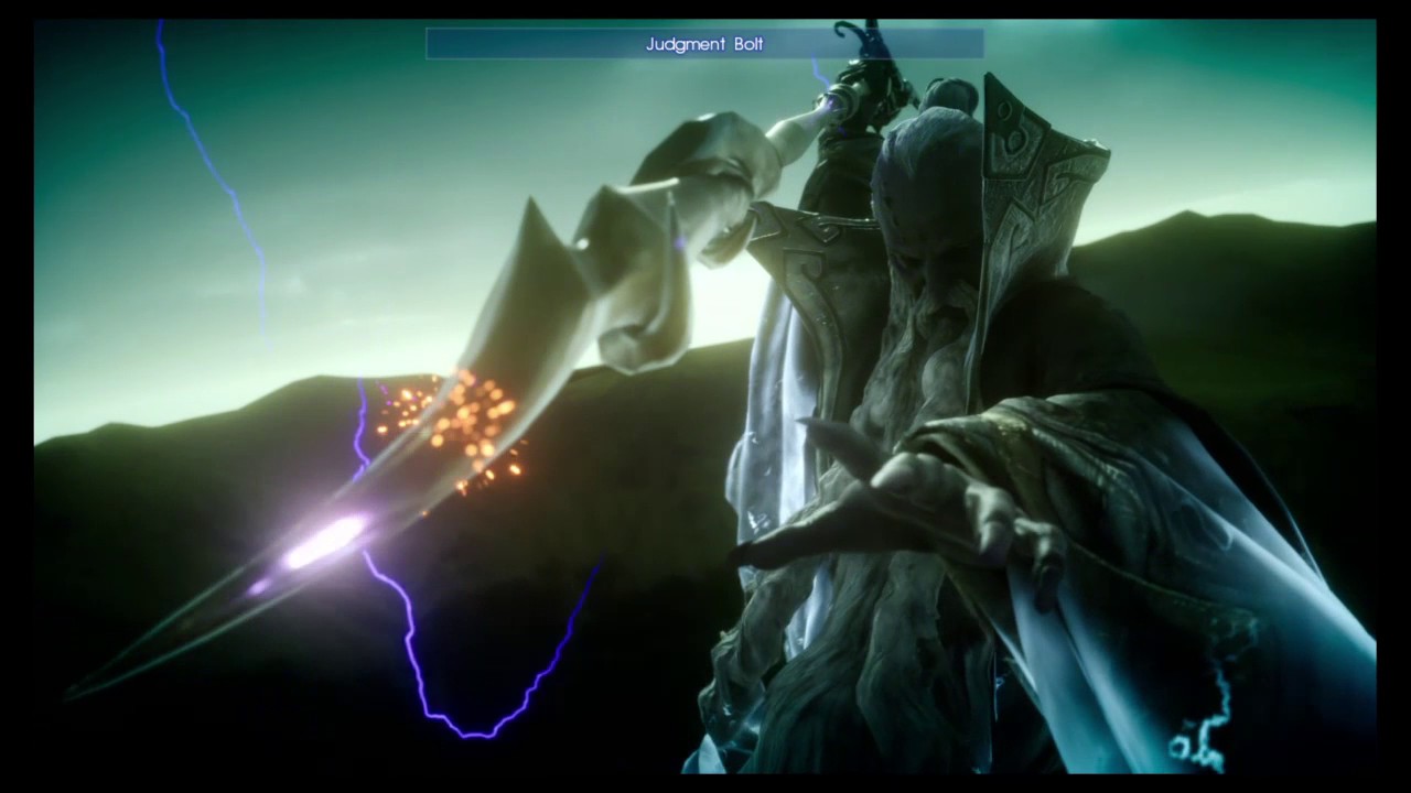 FINAL FANTASY XV - Epic Ramuh Summon - YouTube